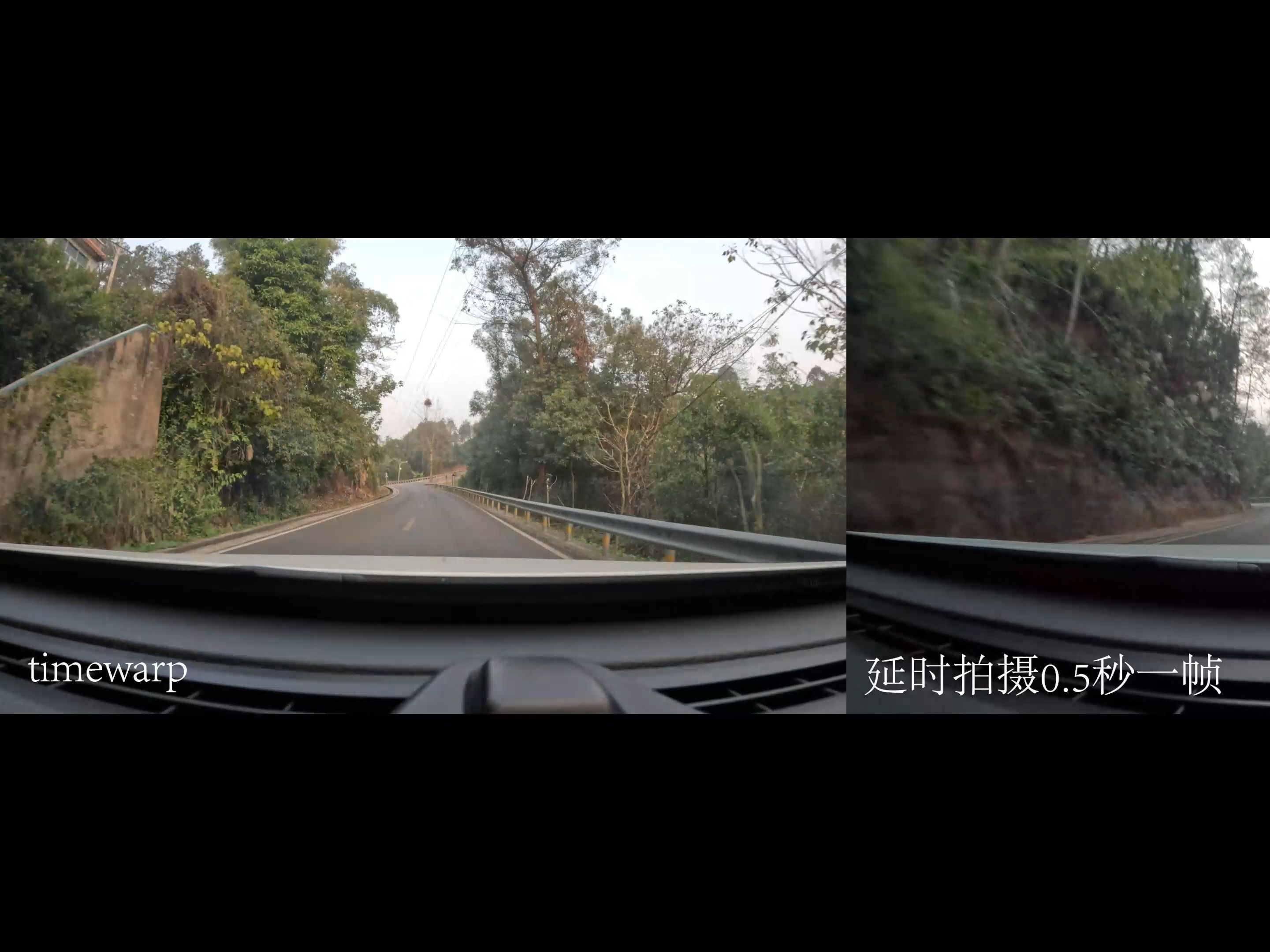 Gopro12拍摄模式,timewarp和延时拍摄效果是一样的吗?大家觉得哪一...