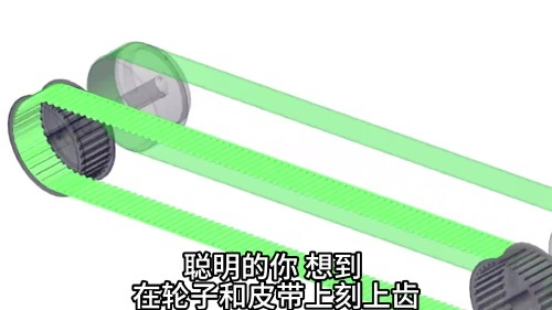 恭喜你,你发明了链条传动!