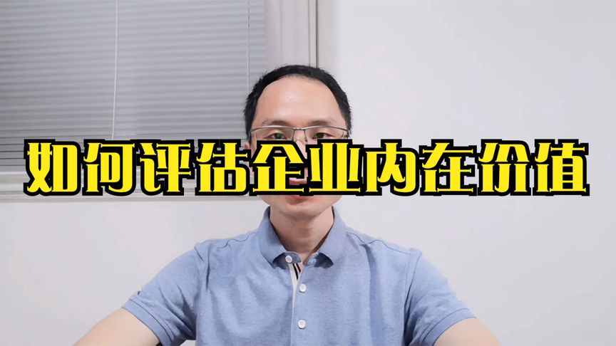 投资股票如何评估企业内在价值@叶檀财经 @股票小马哥 @证券时报