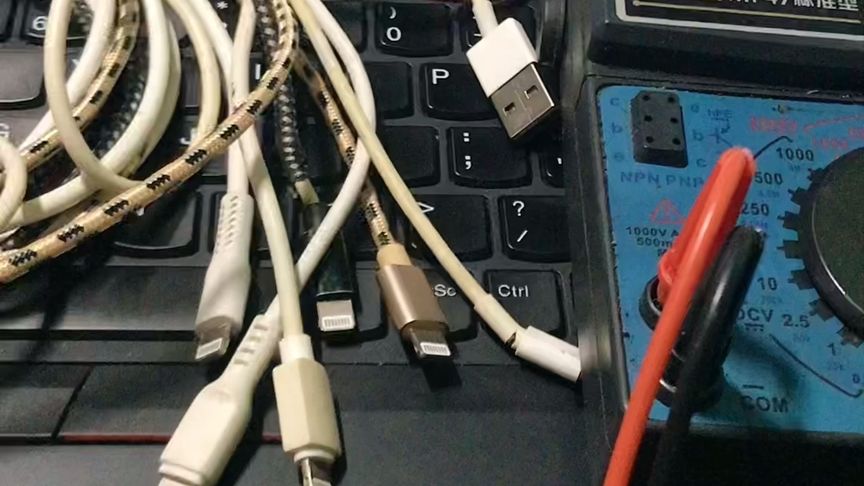 苹果数据线充不进电如何维修,请看这个视频