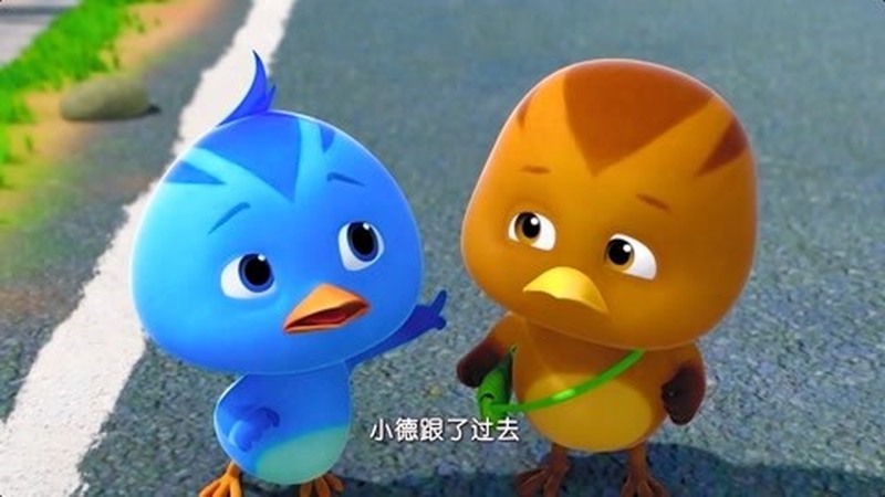萌鸡小队:萌鸡带妈妈来果园,说麦奇丢了,妈妈赶忙出去找它