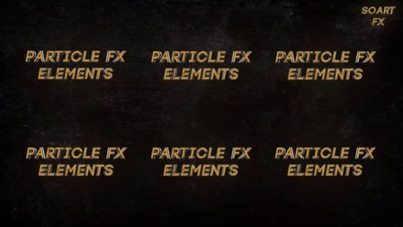 AE模板:粒子特效元素运动路径动画风沙烟雾等 Particle FX Elements