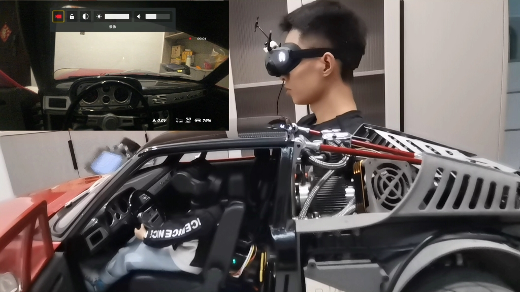 坐进RC模型车内是一种什么感受!?