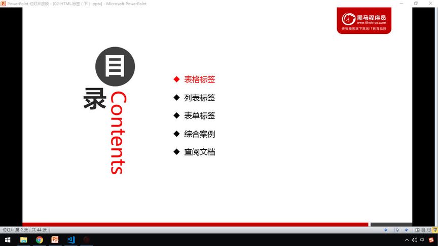 02-表格标签基本使用