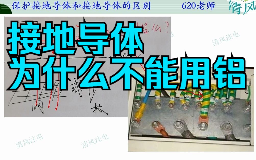 接地导体为什么不能用铝?保护接地导体和接地导体的区别