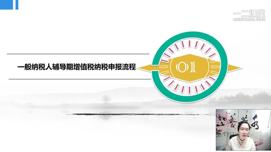 第09节:一般纳税人辅导期增值税的纳税申报流程