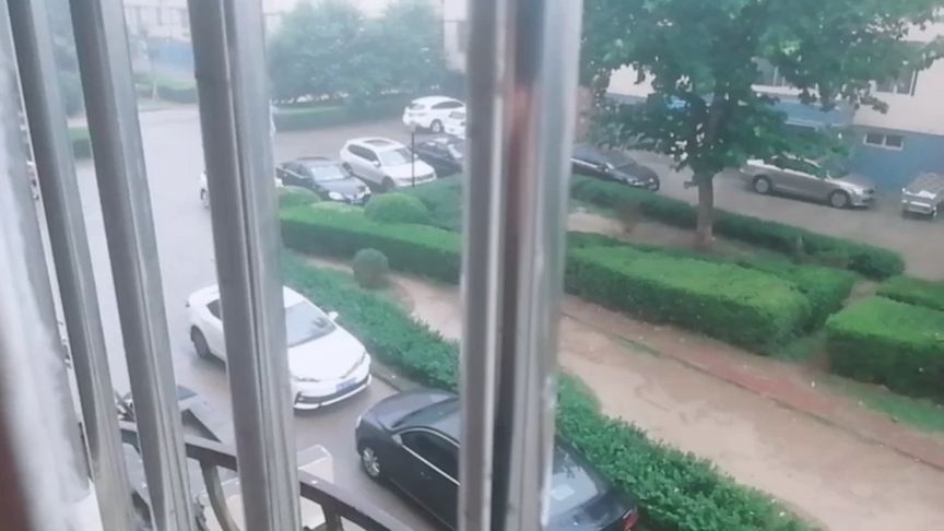 盼了好久的小☔️终于来了,坐标河北衡水市冀州区