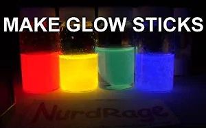 【化学实验/NurdRage】科学篇 国外化学大神教你DIY大号荧光棒