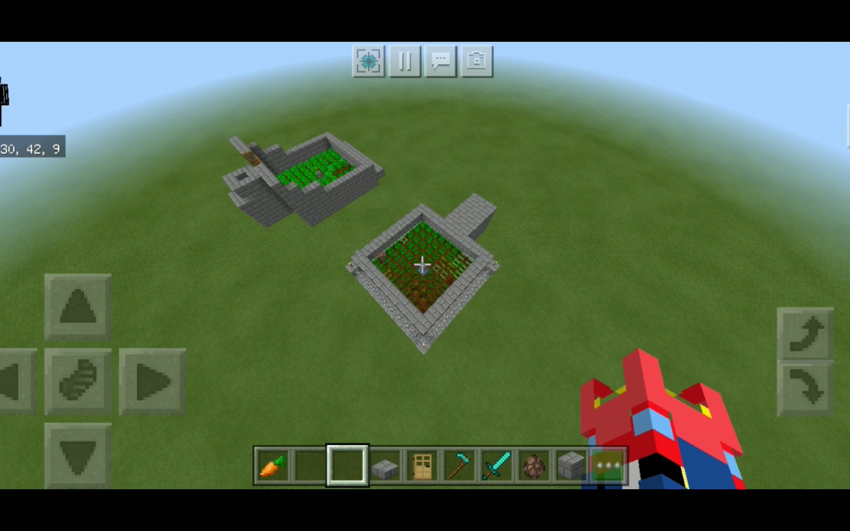 《我的世界》全自动农场教学视频。可能会有点难哦! (๑•ั็ω•็...