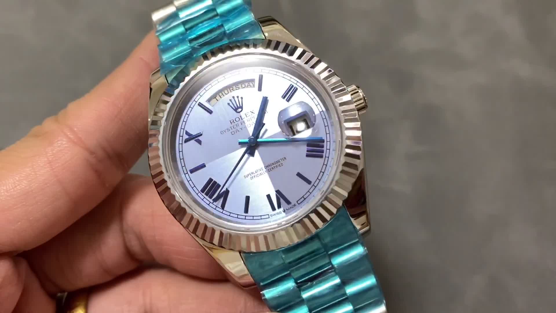 #劳力士#Rolex 双历 星期日志型系列 全自动机械 男士高端腕表