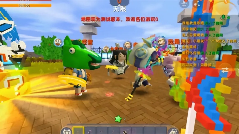 迷你世界:这居然是个生存地图怎么玩