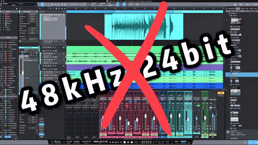 你还在用 48kHz 24bit录音么?