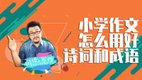 在家开学:如何用诗词、成语写出高大上的小学作文,得分高不易错