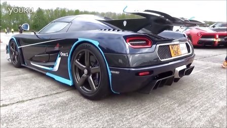 柯尼塞格Koenigsegg One 1 直线加速 225 mph