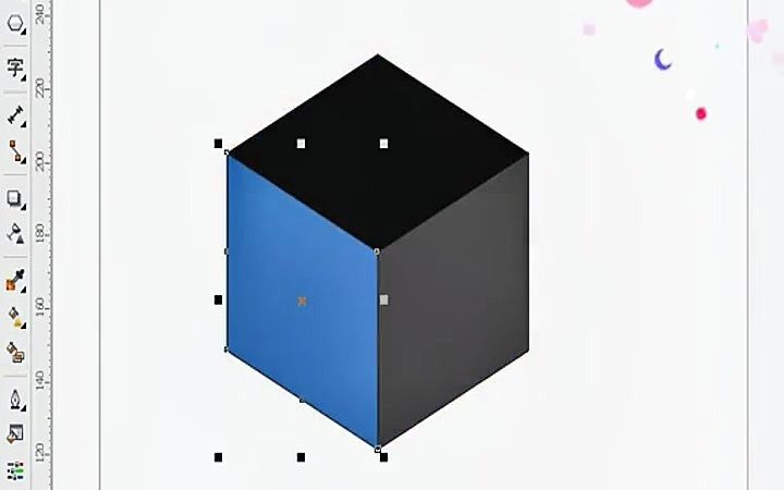 【CDR视频教学】CDR怎么绘制底纹背景效果 cdr2020字体不会变换