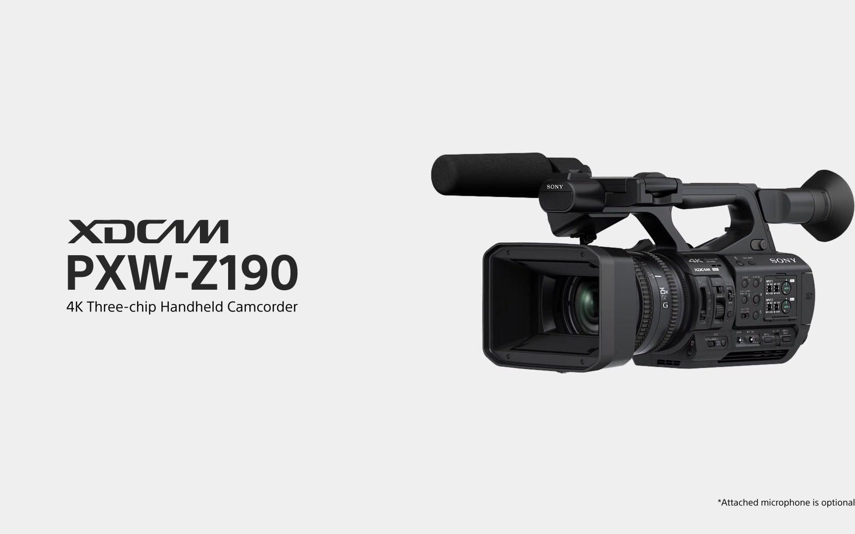 [SONY宣传片]新一代专业4K手持摄录设备:PXW-Z190 - 幕后的故事
