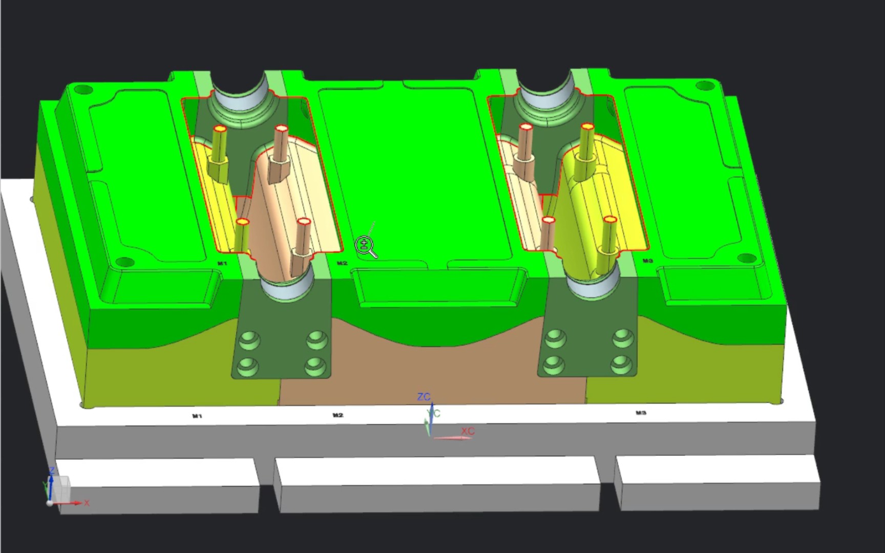 一体成型模具,橡胶模具,