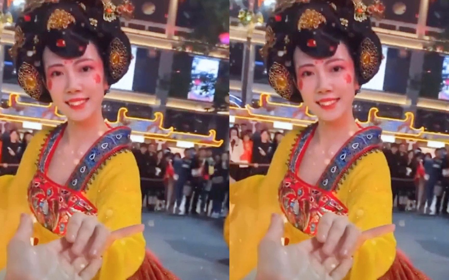 最近“不倒翁小姐姐”火了,话题超2亿次播放,简直是仙女下凡!