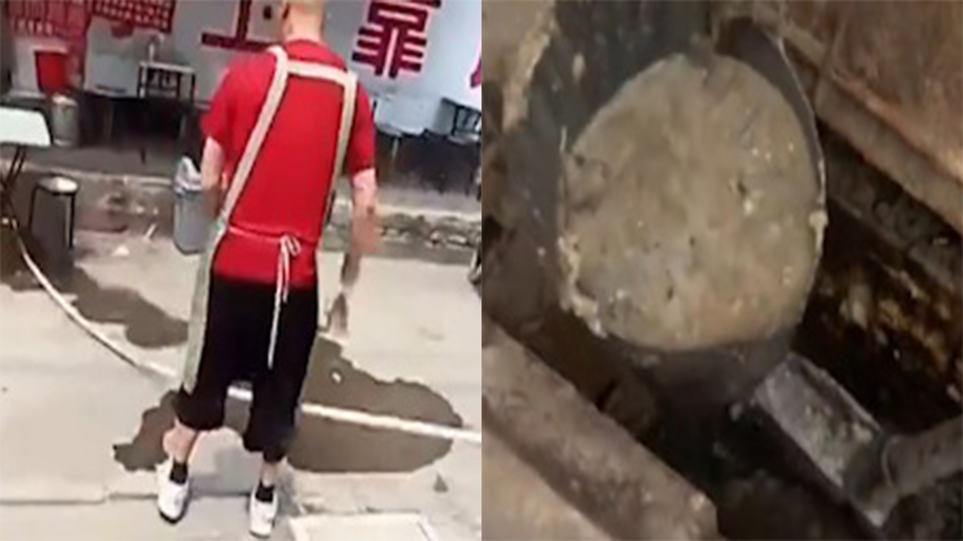 商铺违规向雨水井倒垃圾,城管劝导被推搡辱骂威胁,顶格处罚1万