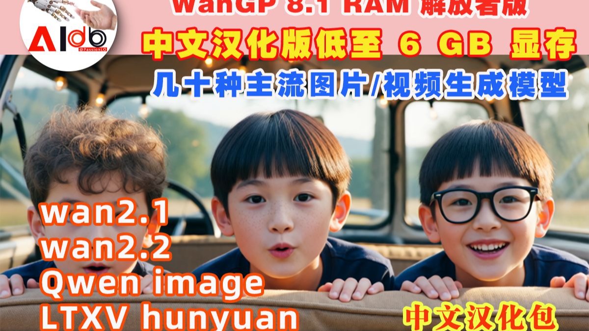 ...合并最新主流视频模型wan2.1, wan2.2, Qwen image,Flux Kontext等