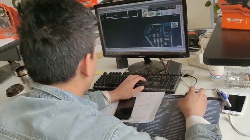 #超市设计 加班给客户设计,尽快出效果图!#cad画图