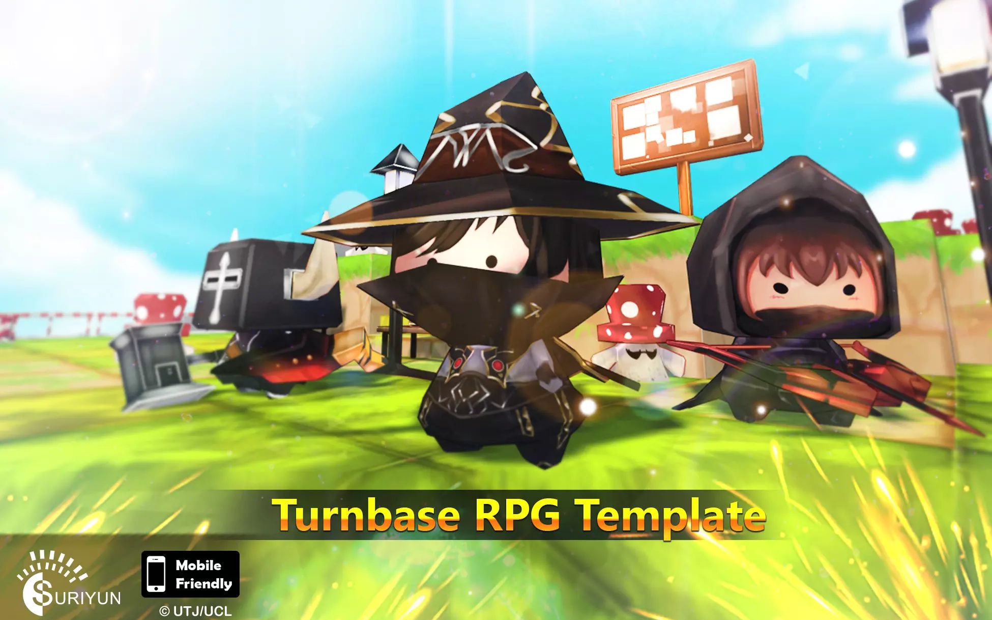 【Unity3D工具推荐】Unity3D Turnbase RPG Template 角色扮演回合制...