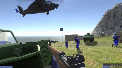 战地模拟器不演了这次菜叔确实开了最强外挂模组来袭