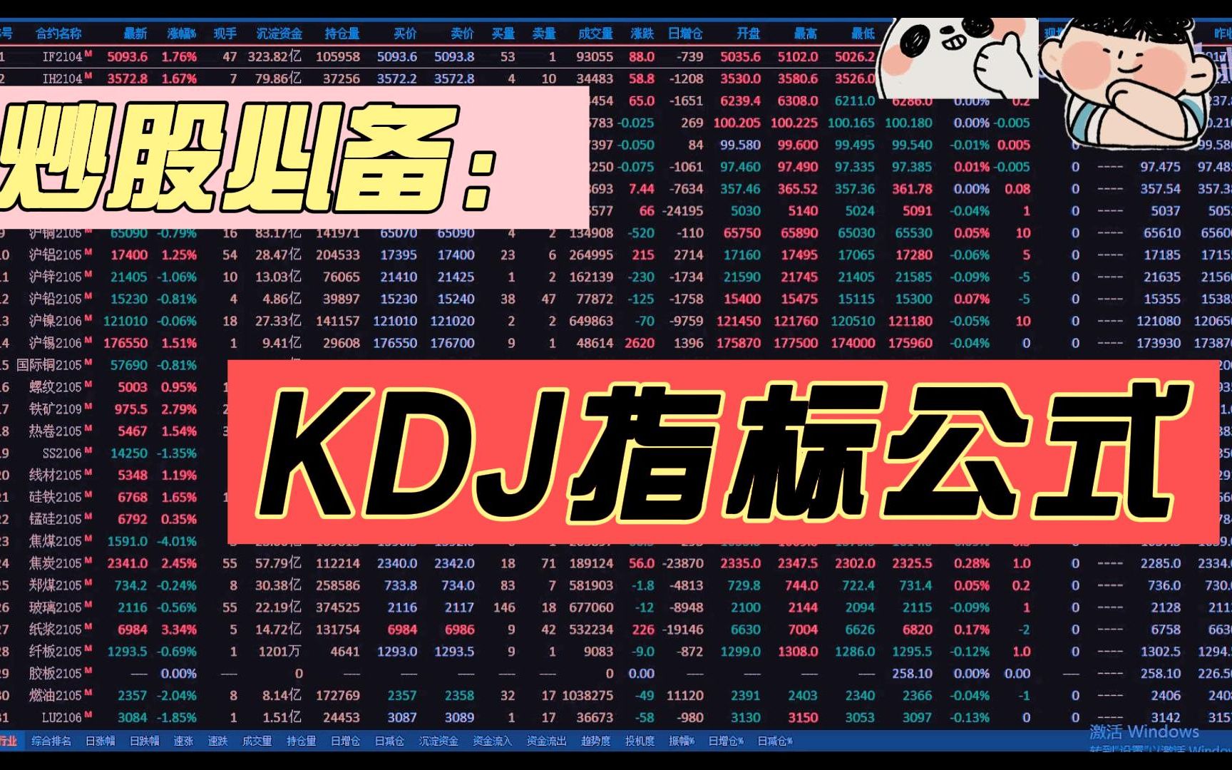 教你如何只看KDJ指标公式做期货,对金叉买入,死叉卖出是否有效果