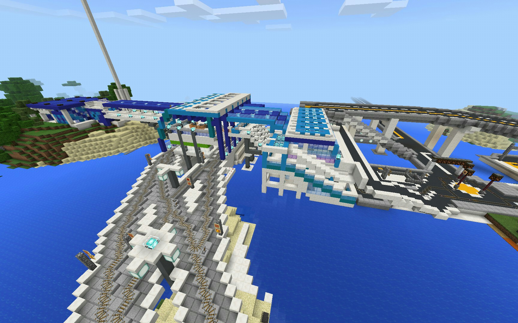 【Minecraft】SZRT一周目 轨道交通2号线一期(南港口岸-金融中心)POV