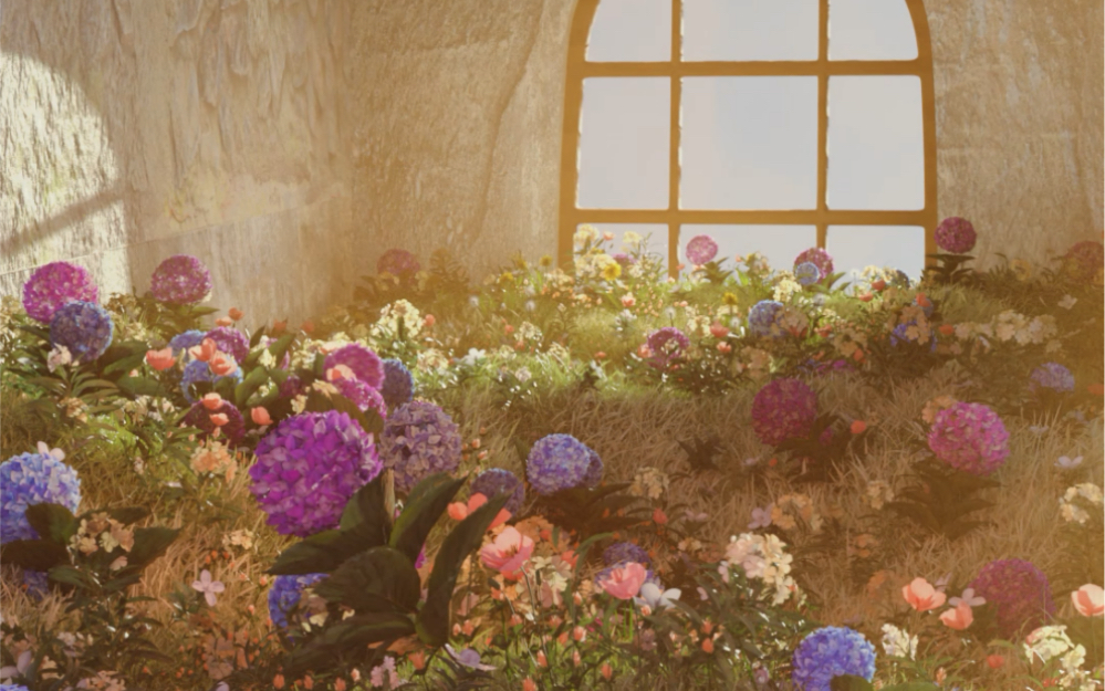 (个人练习)Blender植物生长动画