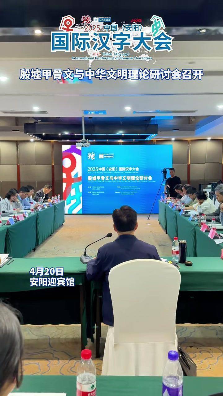 #2025中国(安阳)国际汉字大会丨殷墟甲骨文与中华文明理论研讨会...