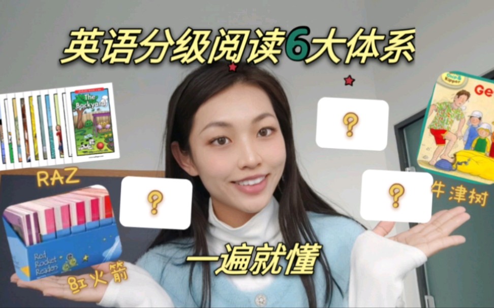 英语分级阅读6大体系&如何上手-建议收藏