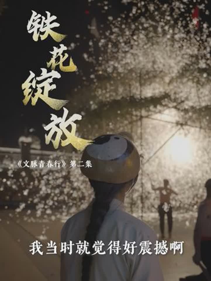 ...花”的故事,在铁花绽放中感受属于中华文化的璀璨与浪漫!#文化中国行