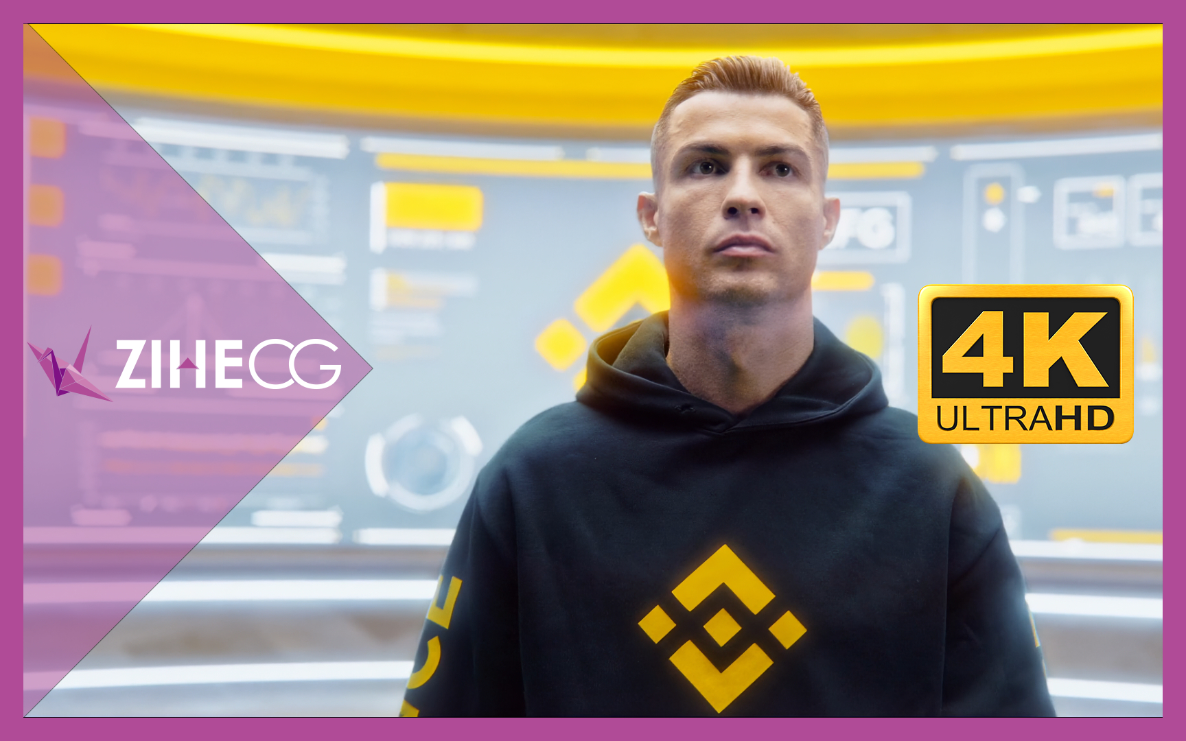 4K C罗科技感产品宣传片