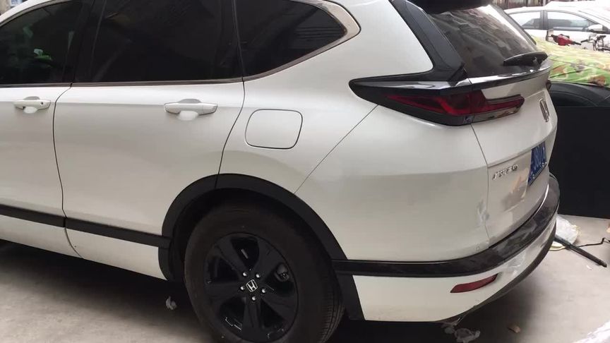 #电动中门 #抖音汽车 #本田皓影电动尾门 效果实拍视频