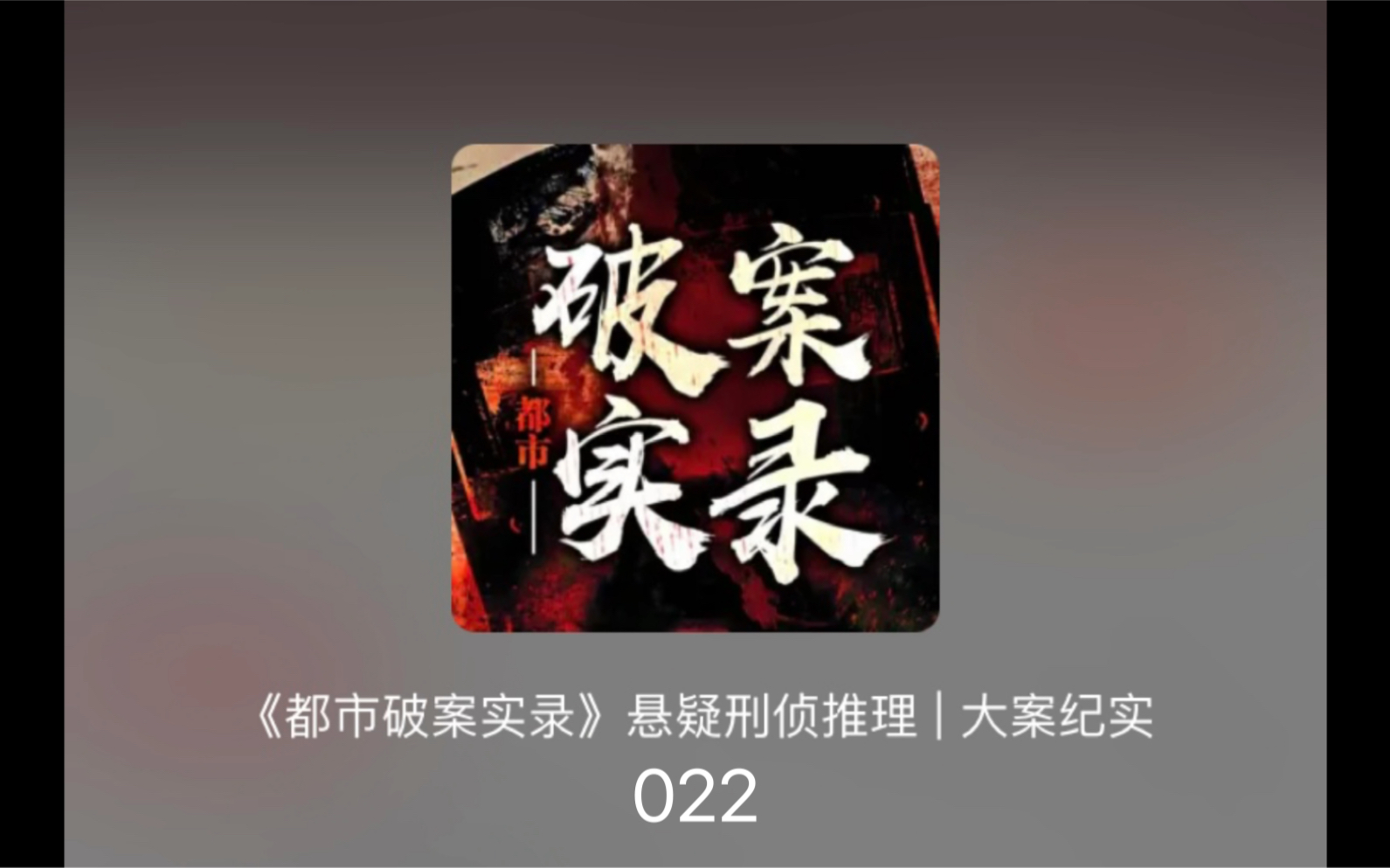 悬疑推理破案侦探犯罪纪实刑侦探案有声小说《都市破案实录》第...