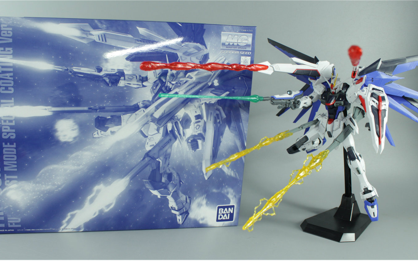 【涛哥测评】特效还是搞笑?MG自由2.0电镀版 机动战士高达seed