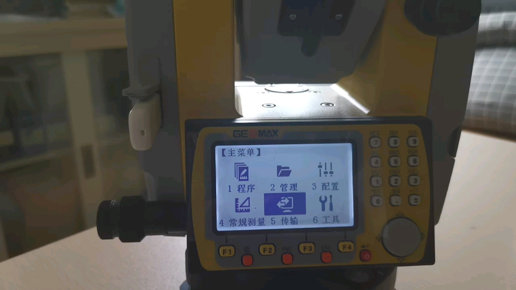 中纬ZT80系列全站仪数据下载及格式选择操作视频