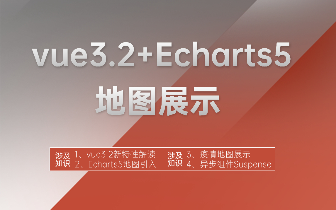 【前端开发】vue3.2+Echarts5地图展示