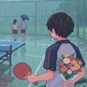 正手爆冲被防回头 