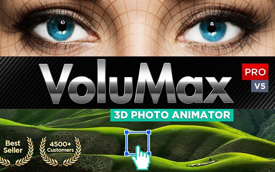 【不定期教程】【AE】照片一键转3D效果Volumax 5.0新版本(极客羊...