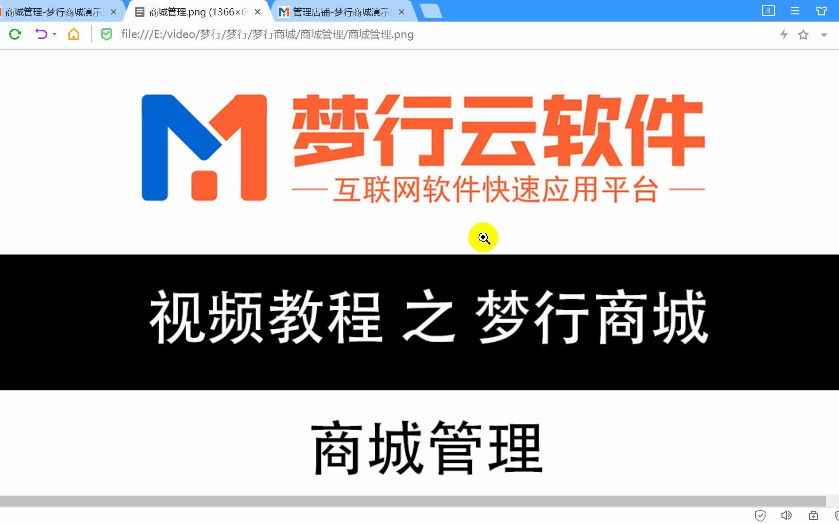 商城系统电商软件商城源码\店铺管理11.商城管理
