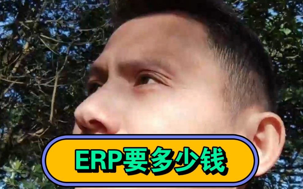 ERP要多少钱?