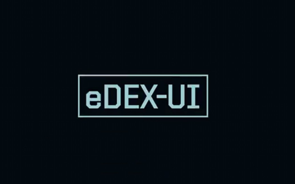 炫酷的eDEX-UI壁纸