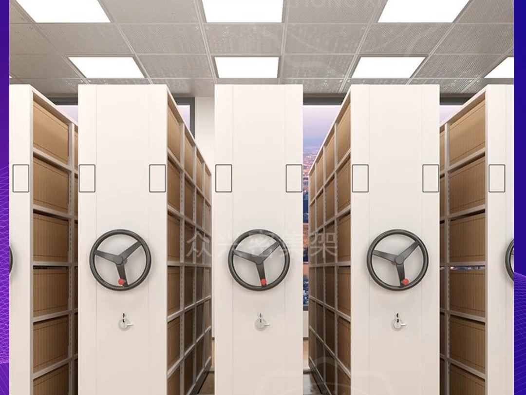 天镇档案密集架生产厂家夏河手动密集架