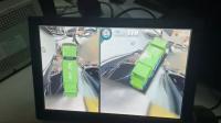 车侣环卫车专用车模360全景泊车无盲区影像系统测试