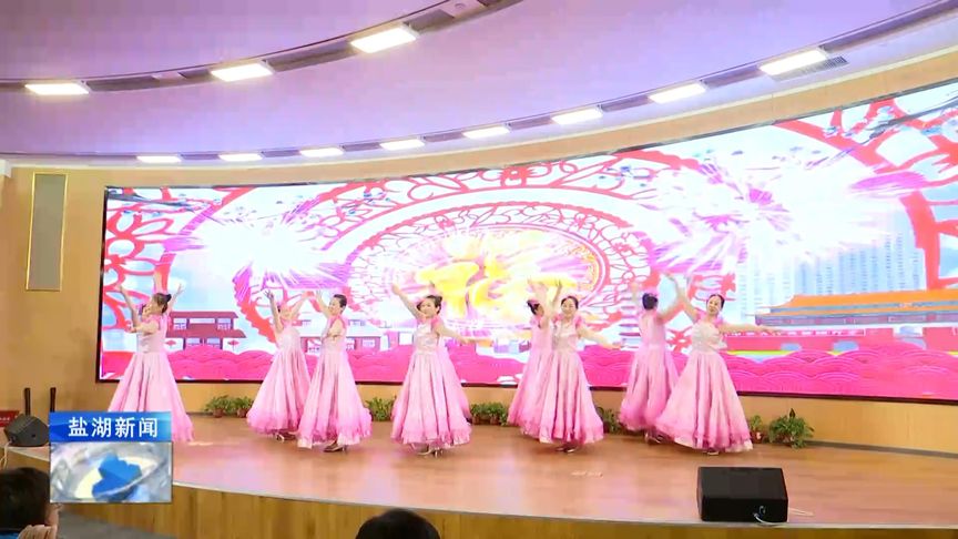 运城市文艺志愿者走进盐湖 宣传十九届五中全会精神