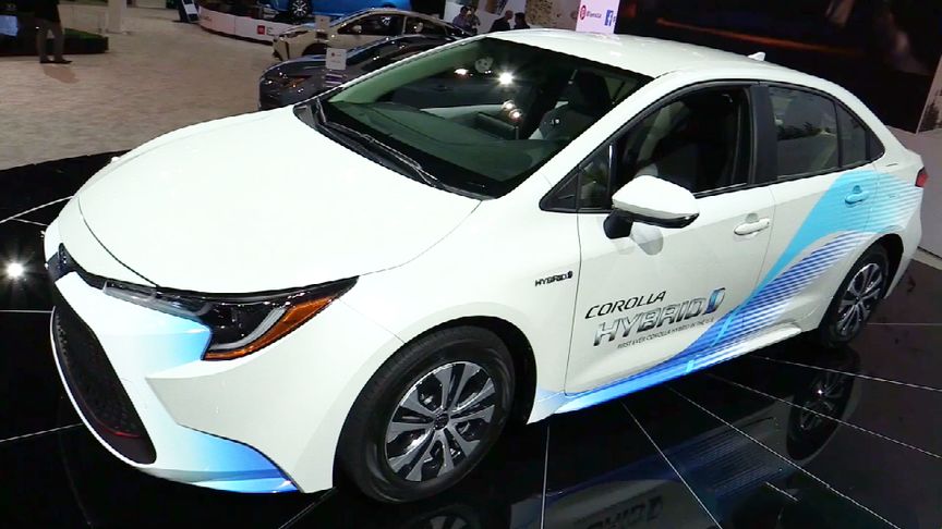 2020款丰田卡罗拉混合动力车-外观和内饰鉴赏