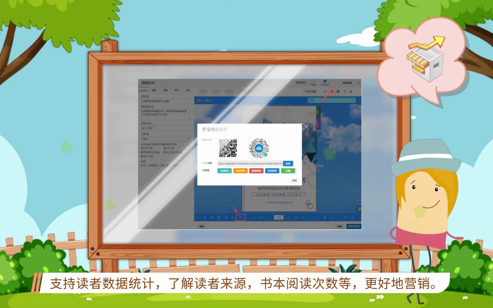 【二维码产品说明书】推荐一个制作好画册的软件
