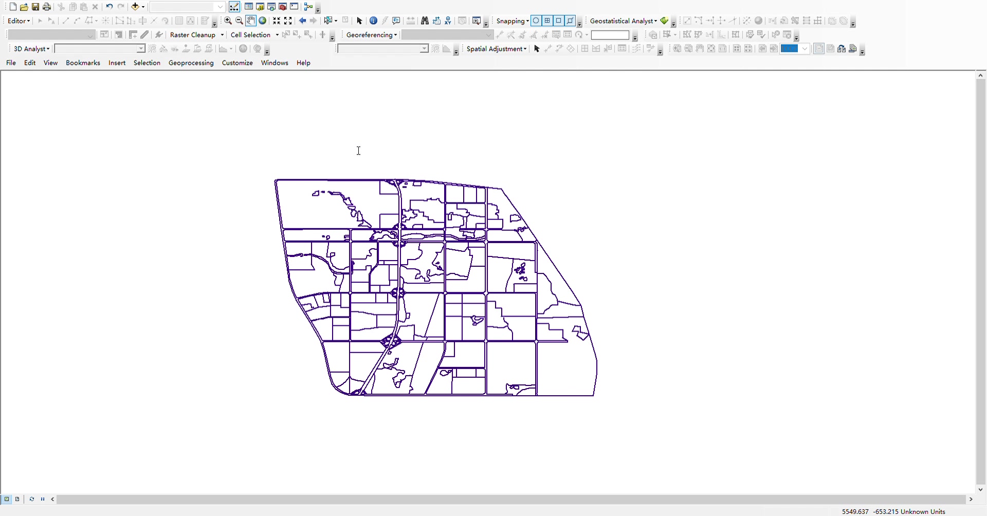 ARCGIS土地利用现状图制作02